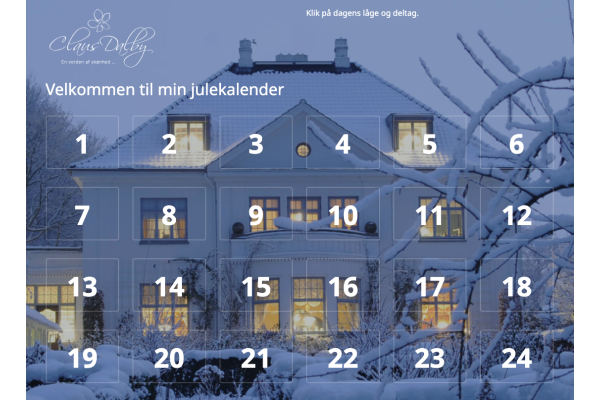 Claus Dalby: Årets hyggeliste julekalender